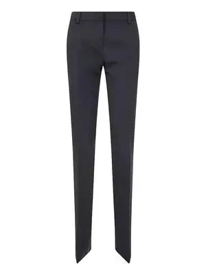 Ermanno Scervino Split-hem Trousers - Black