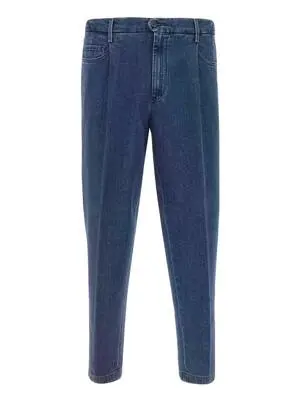 BRIGLIA 1949 Bricklaned Welt-pocket Jeans - Blue