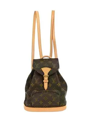 LOUIS VUITTON 1996 Louis Vuitton Mini Montsouris Monogram Backpack