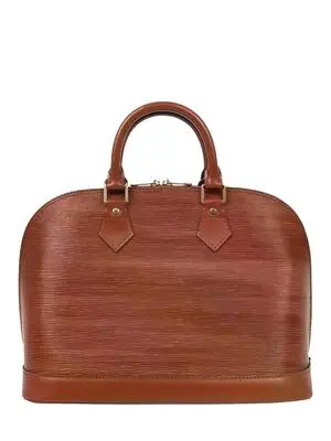 LOUIS VUITTON 1996 Alma Epi Tote Bag - Brown
