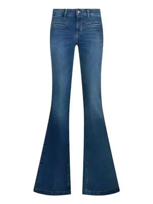 Liu Jo Low-rise Flared Jeans - Blue