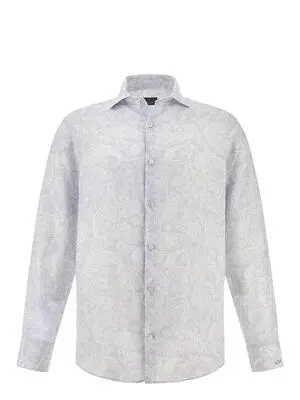 Paul & Shark Paisley-print Shirt White
