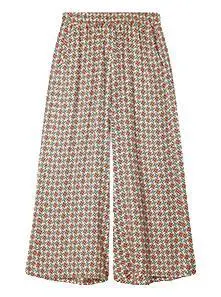 Paul Smith Geometric Square Wide-leg Trousers - Orange