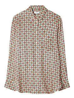 Paul Smith Geometric Printed Shirt - Orange