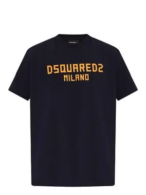 Dsquared2 T-shirt With Logo - Blue