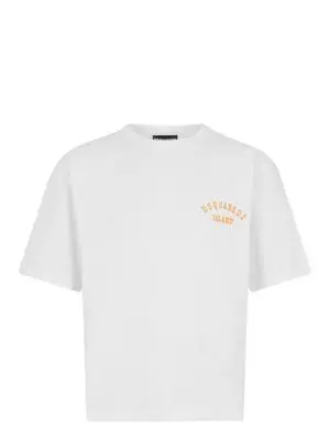 Dsquared2 Vintage Dyed T-shirt - White