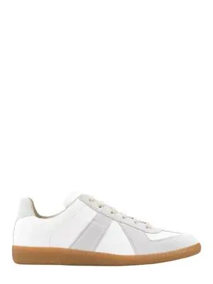 MAISON MARGIELA Replica Leather Sneakers - White