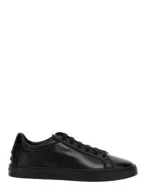 TOD'S Leather Sneakers - Black