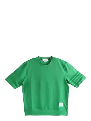 Thom Browne Stripe-detail T-shirt - Green