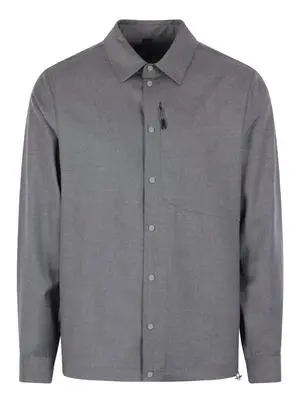 Sease Button-fastening Shirt - Grey