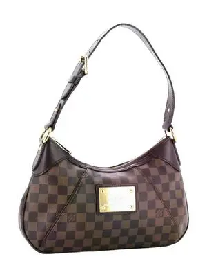 LOUIS VUITTON Thames Handbag Damier Pm - Brown