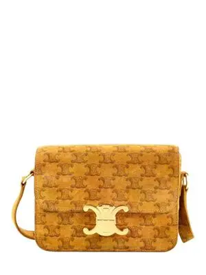 Celine Triomphe Teen Shoulder Bag - Brown