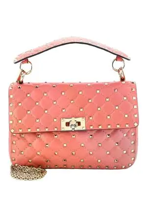 Valentino Garavani Rockstud Spike Flap Bag - Pink