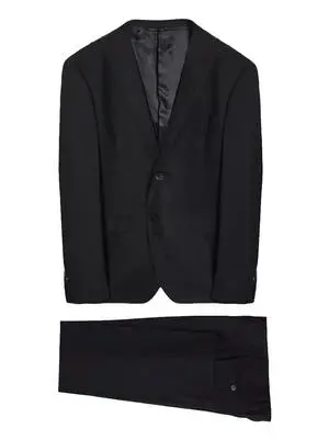 TONELLO Buttoned Suit - Black