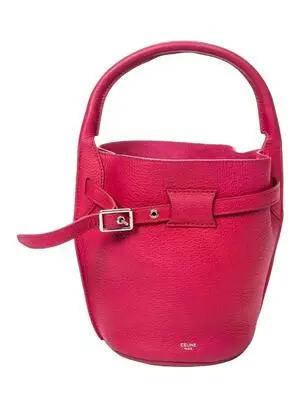 Celine Nano Big Bag Buckle Bucket Bag - Pink