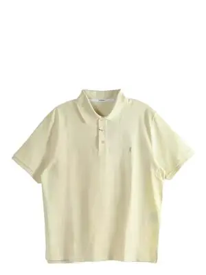 Saint Laurent Short-sleeve Polo Shirt - Yellow