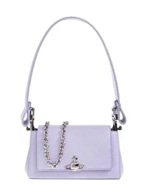 VIVIENNE WESTWOOD Top-handle Chain Strap Crossbody Bag - Purple