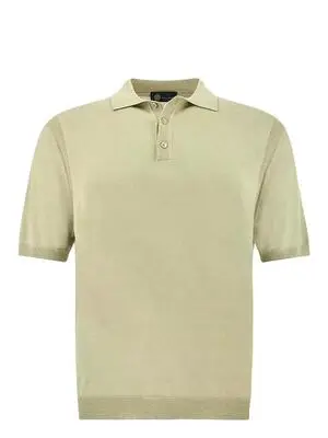 Paul & Shark Buttoned Polo Shirt - Neutrals