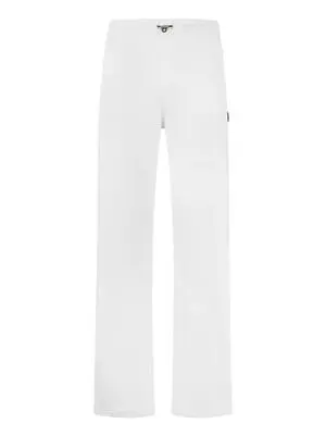 Philipp Plein Drawstring-waist Track Pants - White