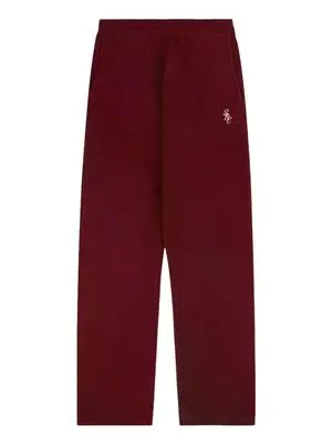 SPORTY & RICH Logo Trousers - Red