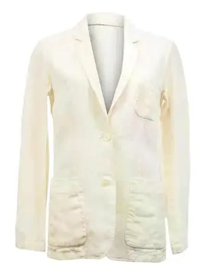 Michael Kors Single-breasted Linen Blazer - Neutrals