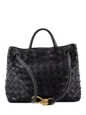 Bottega Veneta Andiamo Small Satchel - Black