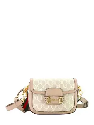 Gucci Horsebit 1955 Mini Crossbody Bag - Neutrals