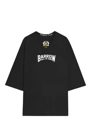 BARROW Graphic Print T-shirt - Black