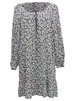 Ba&sh Elroy Floral-print Mini Dress - Black