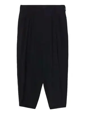 Yohji Yamamoto 12 Tucks Pleated Trousers - Black