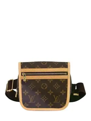 LOUIS VUITTON 2007 Bosphore Monogram Zip Belt Bag - Brown