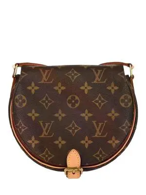 LOUIS VUITTON 2004 Tambourine Monogram Shoulder Bag - Brown