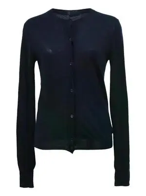 JOSEPH Button-front Cardigan - Blue