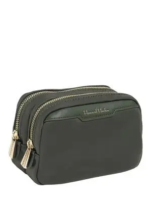House Of Harlow 1960 Twill Nylon Tech Accessory Pouch - Olive