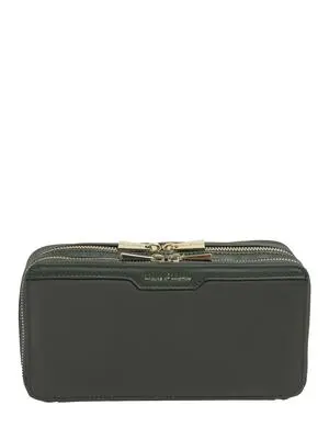 House Of Harlow 1960 Twill Nylon Cosmetic Organizer - Olive