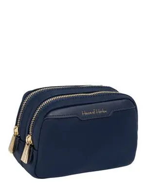 House Of Harlow 1960 Twill Nylon Tech Accessory Pouch - Navy