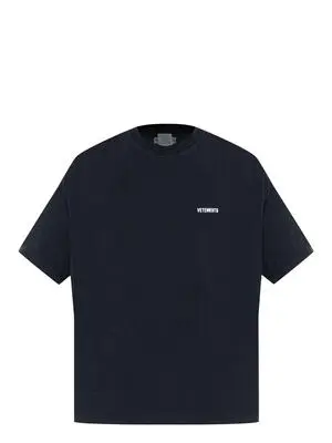 Vetements Iconic Logo T-shirt - Black