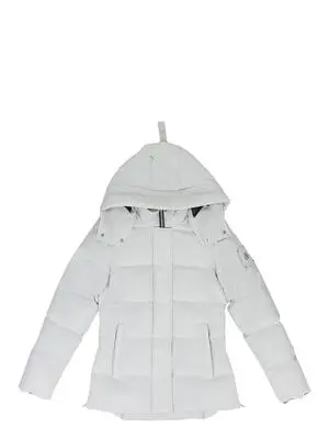 Moose Knuckles Cloud 3q Shearling Puffer Jacket - Grey