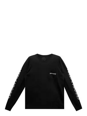 Chrome Hearts Stadium Scroll Long-sleeve T-shirt - Black