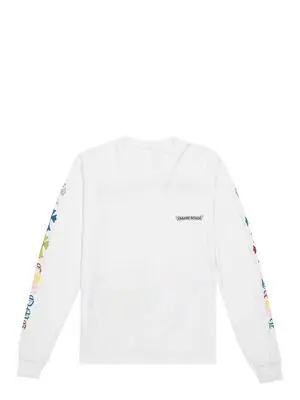 Chrome Hearts Multi Color Cross Long-sleeve - White