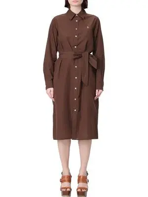 Polo Ralph Lauren Shirt Dress - Brown