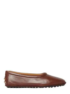 TOD'S Ballerina Flat - Brown