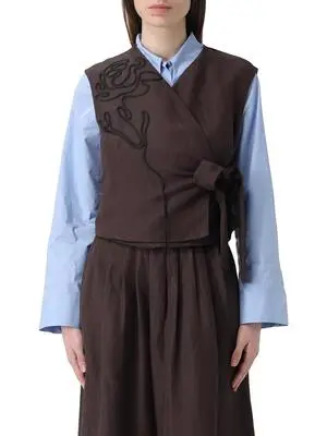 Liviana Conti Waistcoat - Brown