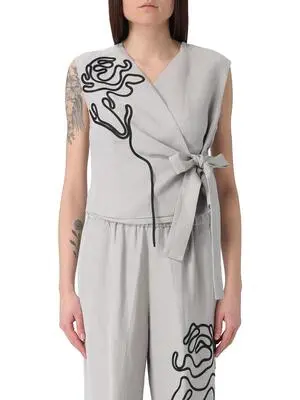 Liviana Conti Waistcoat Grey