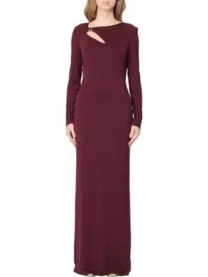 Ralph Lauren Long Sleeve Gown - Violet