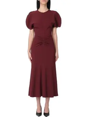Victoria Beckham Midi Dress - Red