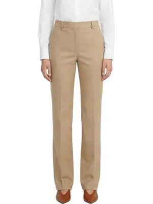 JOSEPH Tailored Flared Trousers - Grey