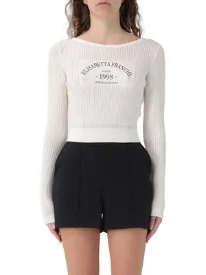 Elisabetta Franchi Sweater - White