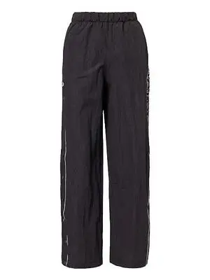 Lululemon Logo-print Woven Track Pants - Black/white