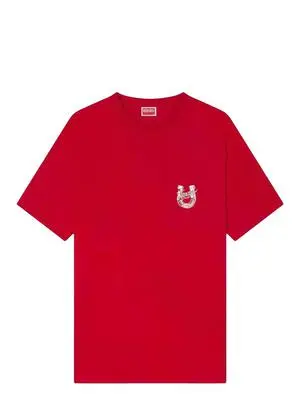 Kenzo Lunar New Year Graphic-print T-shirt - Red